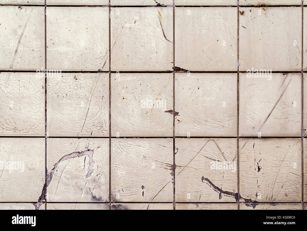 full frame background of old rundown tiles Stock Photo - Alamy