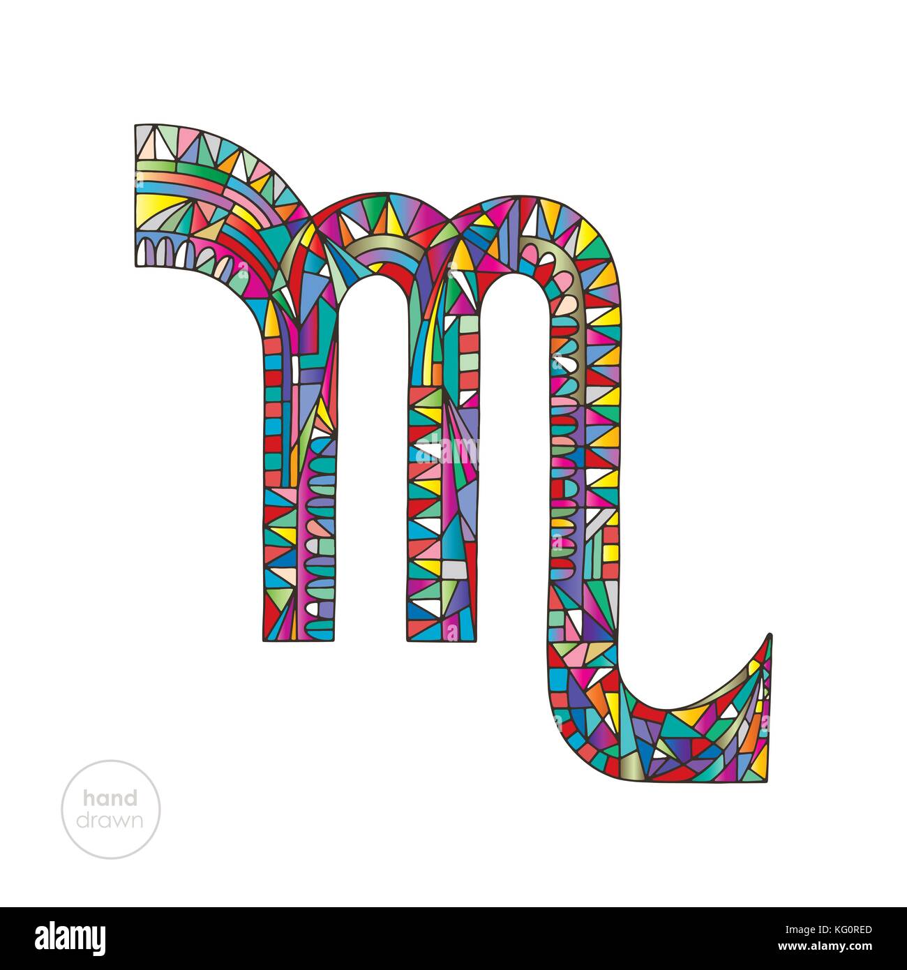 Scorpio logo vector hi-res stock photography and images - Alamy