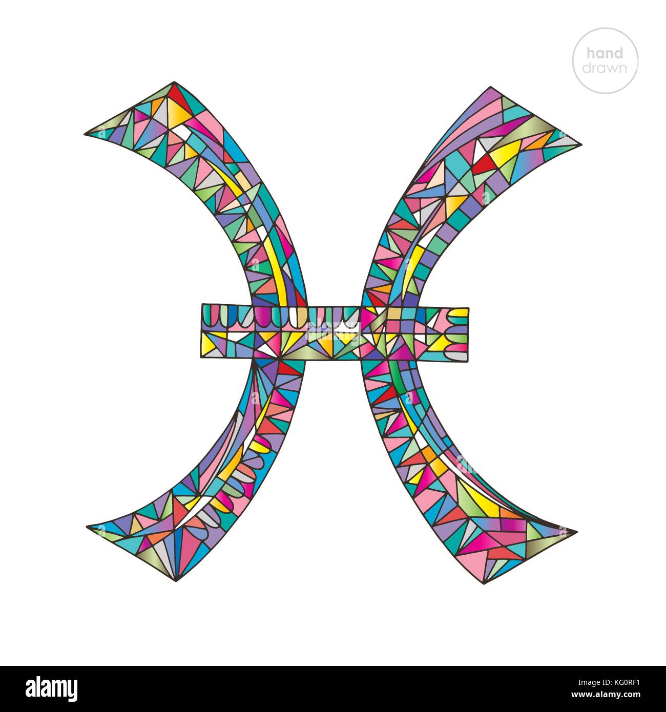 Pisces Art Symbol