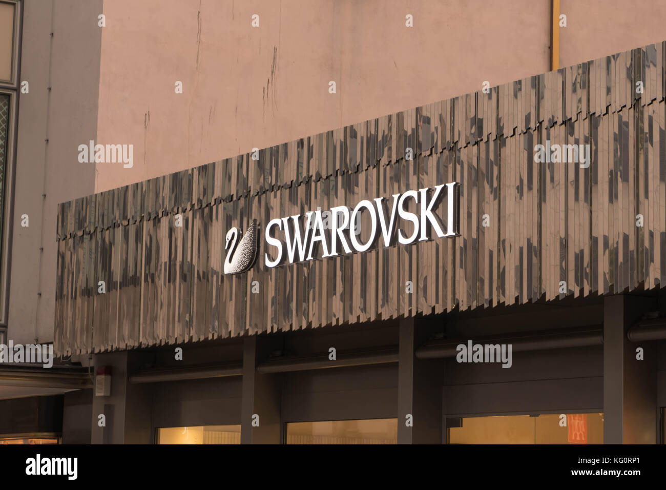 Swarovski logo hi-res stock photography and images - Alamy