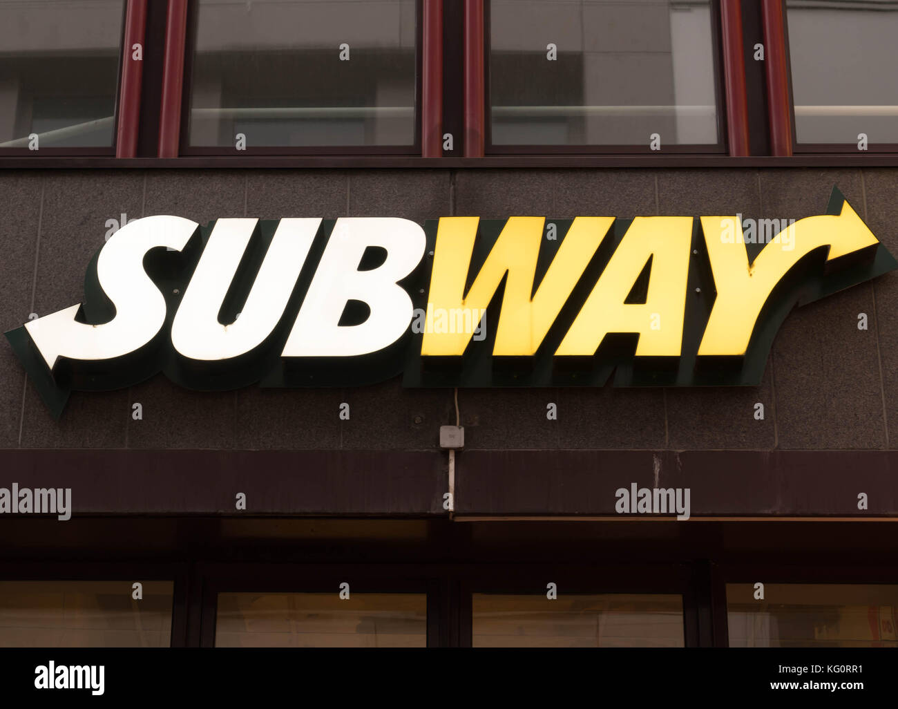 Subway Logo High Resolution Stock Photography and Images - Alamy