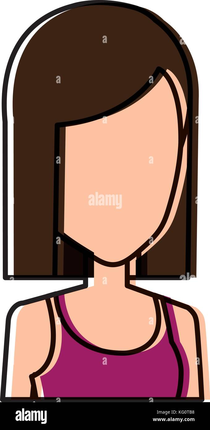 beautiful woman avatar character Stock Vector Image & Art - Alamy