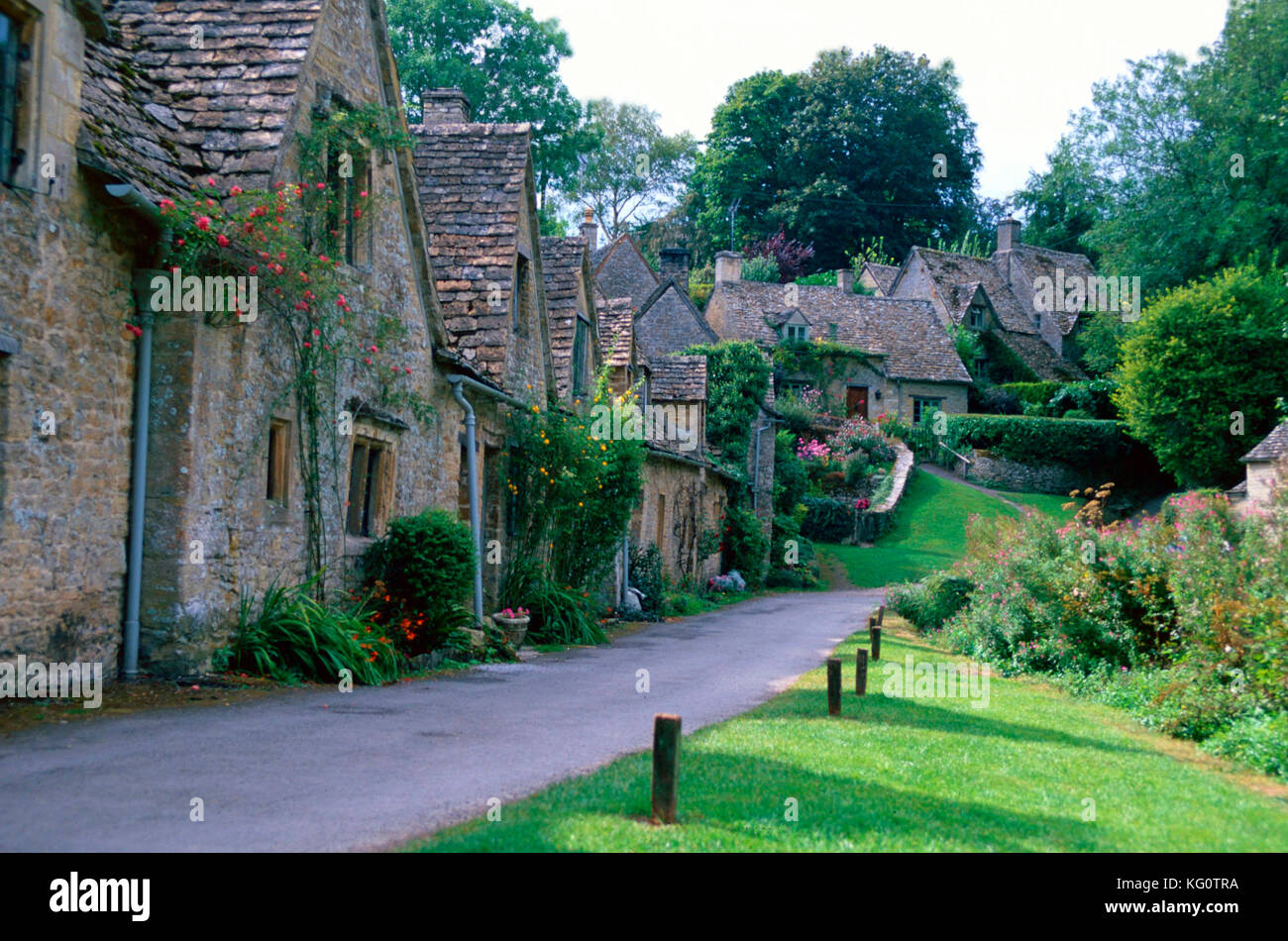 Village of Bibury,Cotswold,England Stock Photo - Alamy