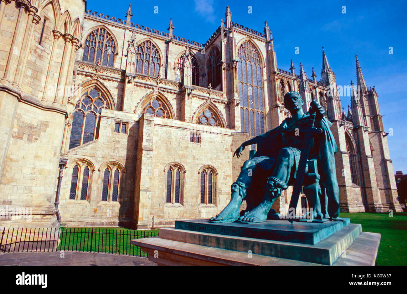 Roman Emperor Constantine,York Minster,York,England Stock Photo - Alamy