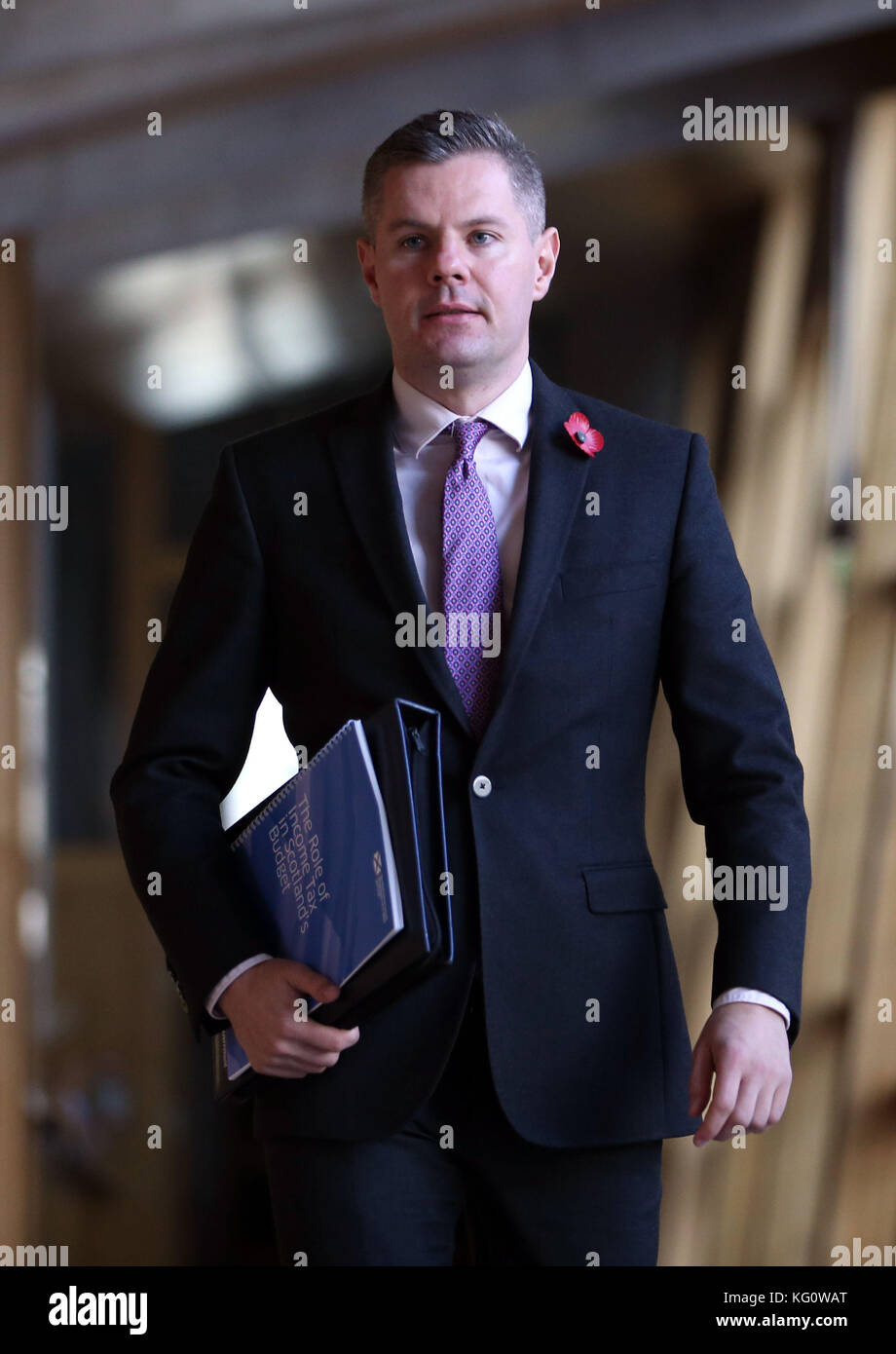 Cabinet Secretary for Finance and the Constitution Derek Mackay arrives ...