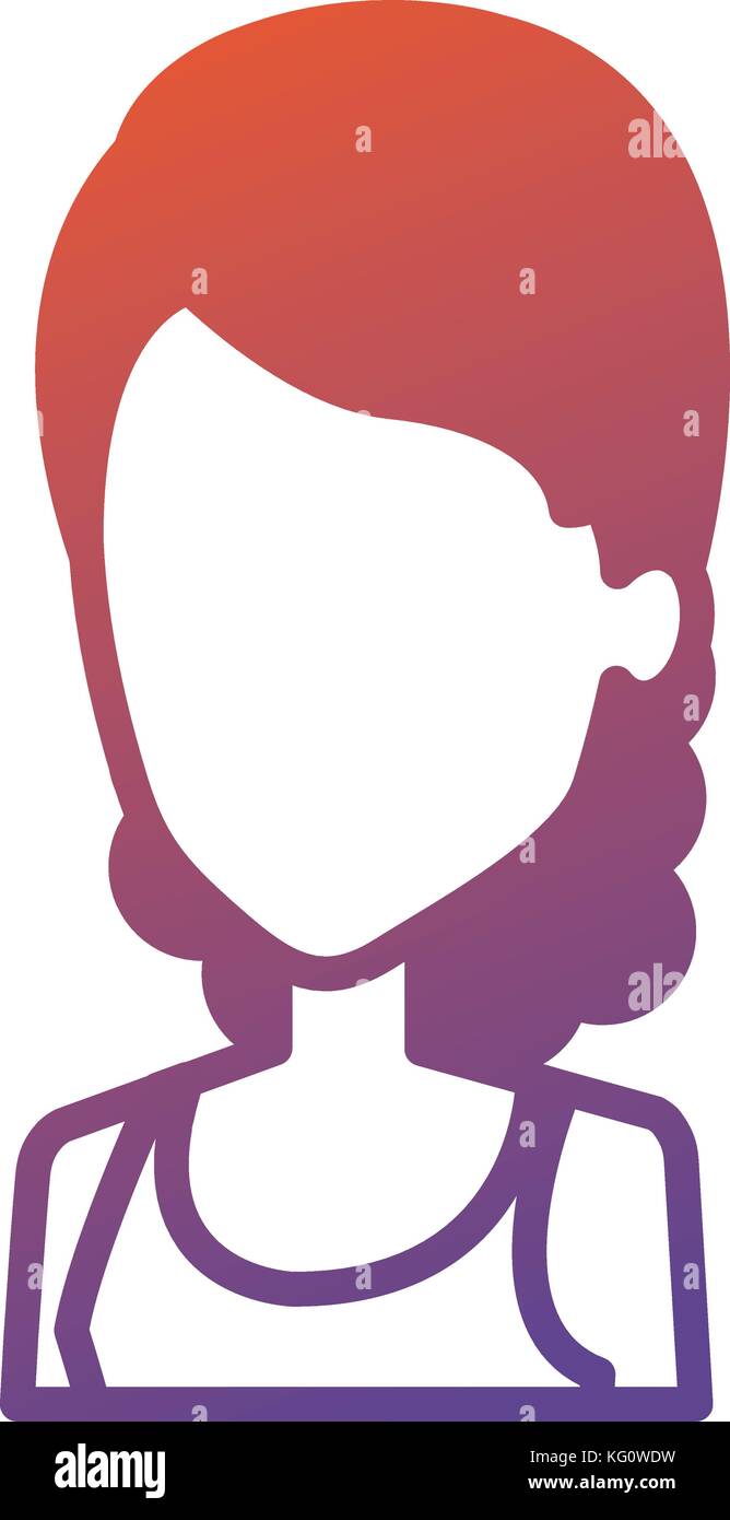beautiful woman avatar character Stock Vector Image & Art - Alamy