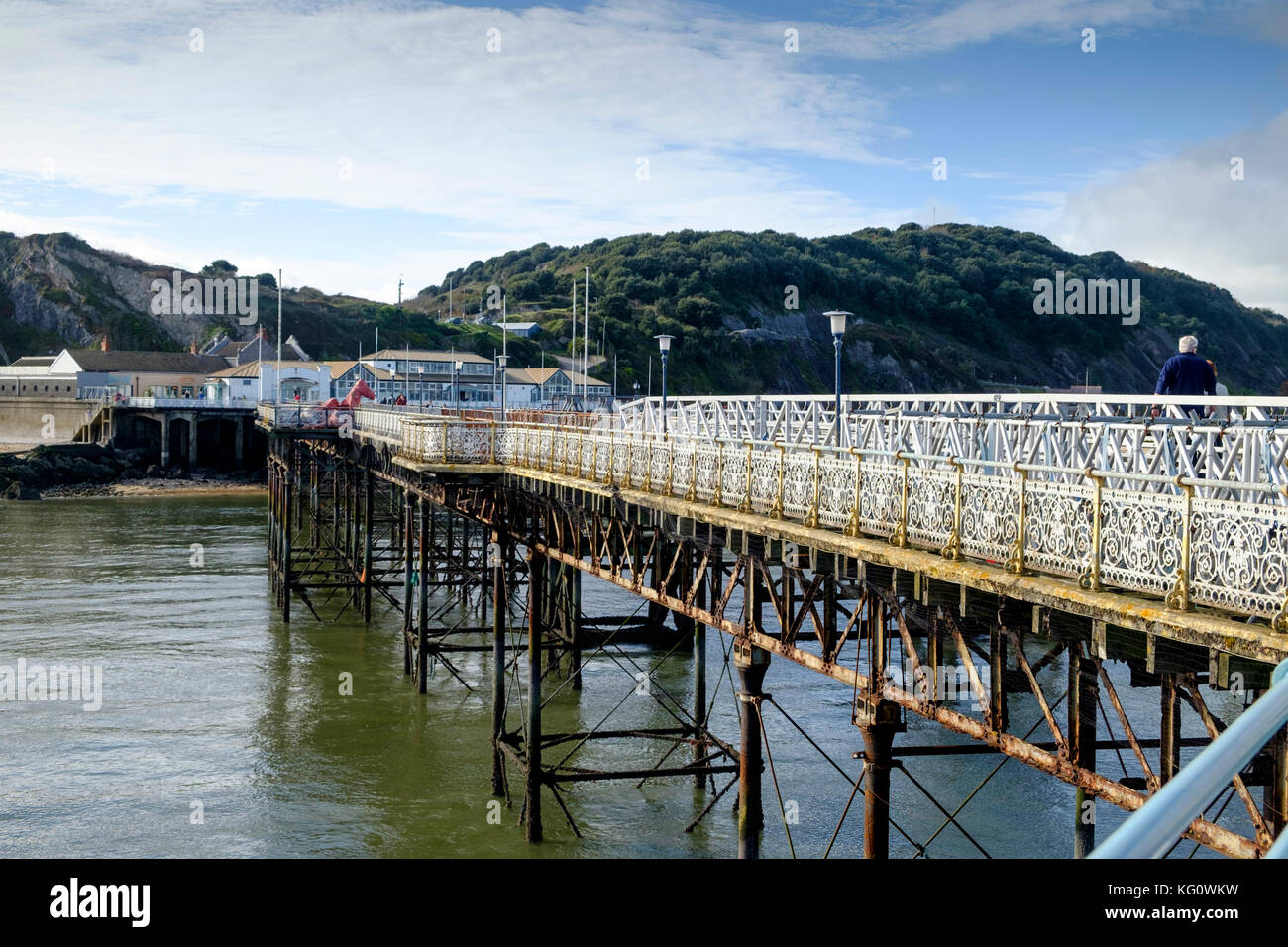 Around Mumbles Swansea Wales UK Mumbles Pier Stock Photo - Alamy