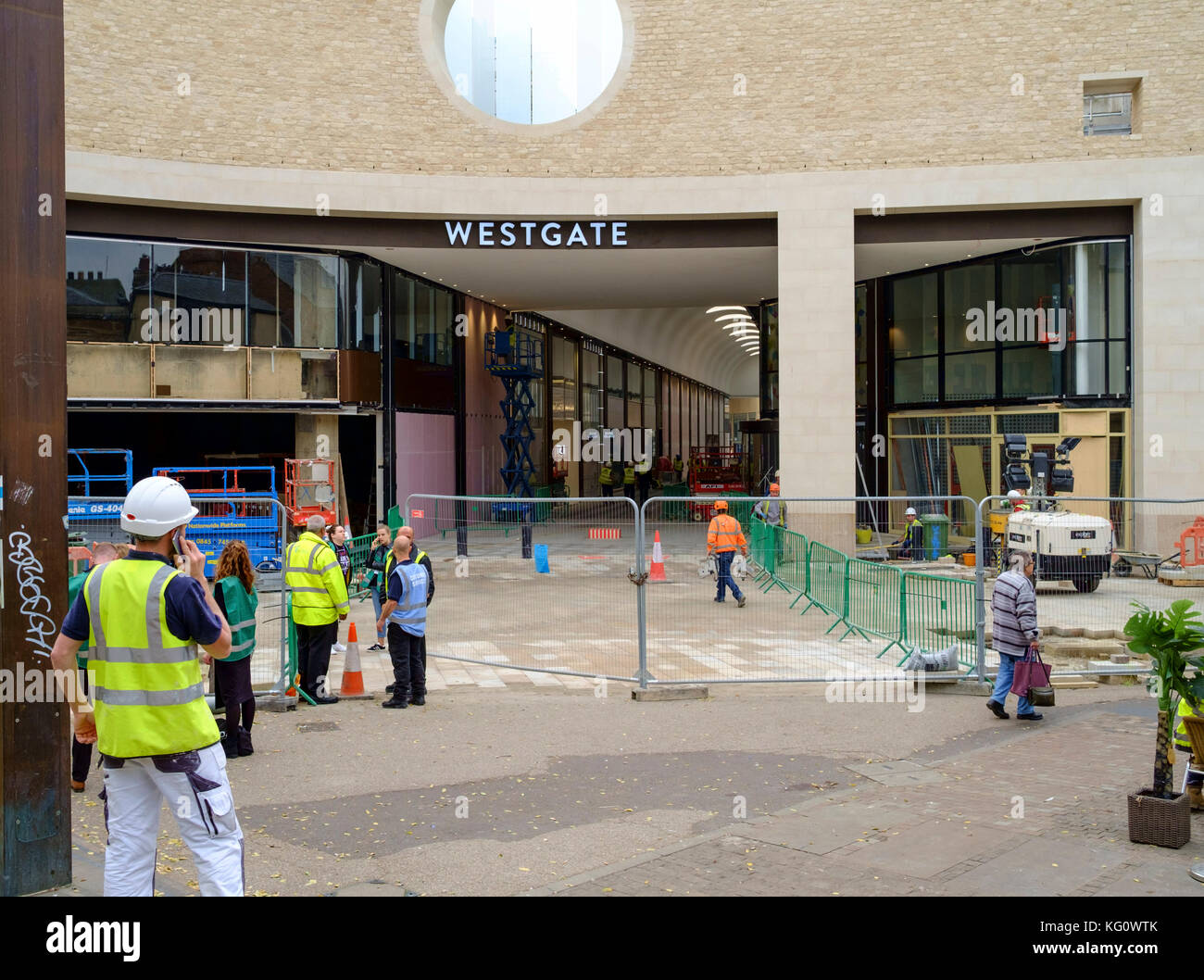 Westgate Center,Oxford City Center Stock Photo - Alamy