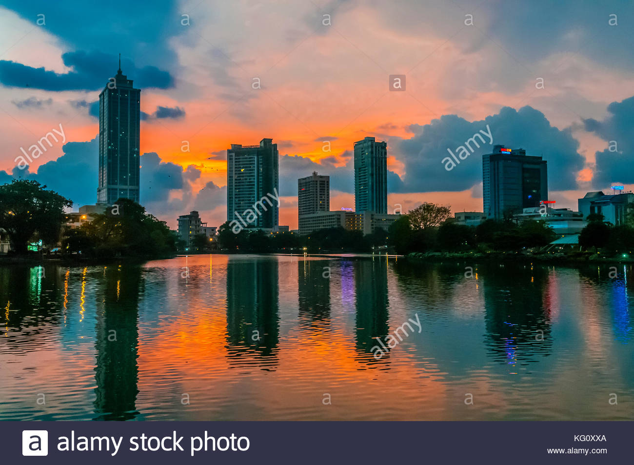 Colombo Skyline Stock Photos & Colombo Skyline Stock Images - Alamy