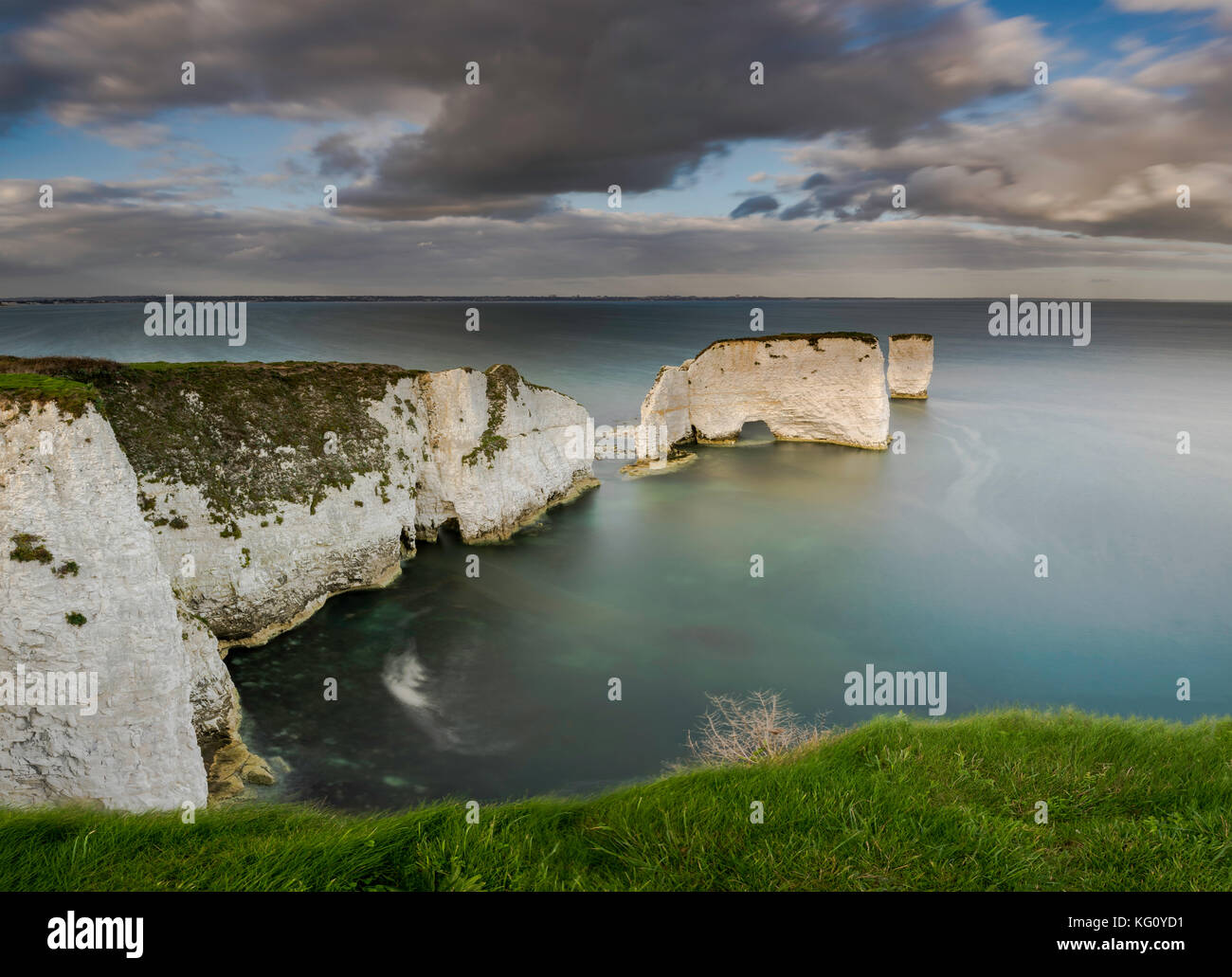 Old Harry Rocks, Jurassic Coast, Dorset, England Stock Photo - Alamy