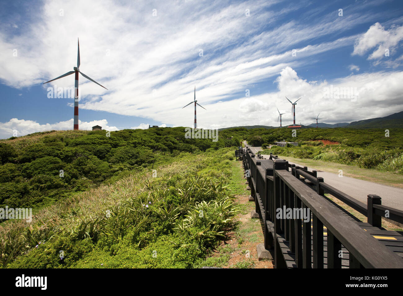 Shimen wind power station hi-res stock photography and images - Alamy