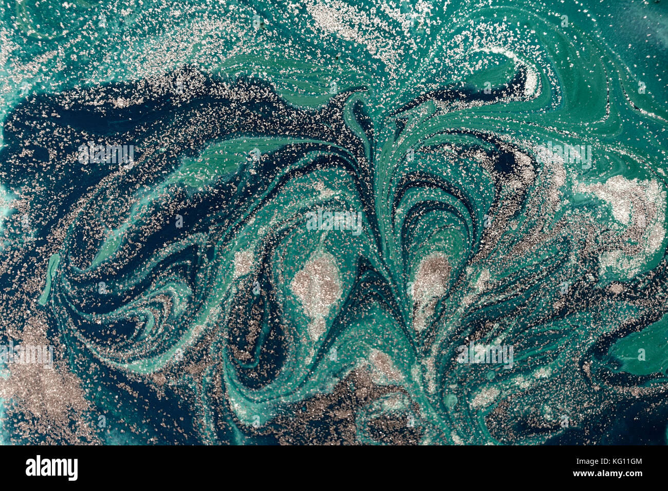 Marble abstract background with golden powder. Nature marbling texture ...