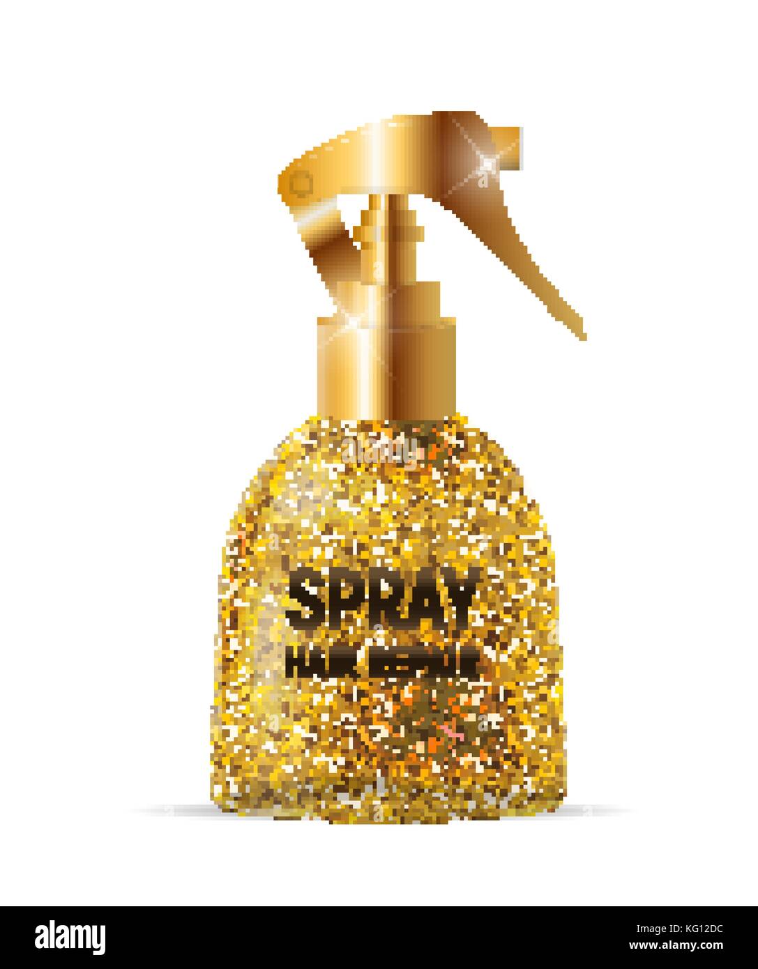 Design Hair Repair Spray Cosmetics Product Template for Ads or Magazine ...