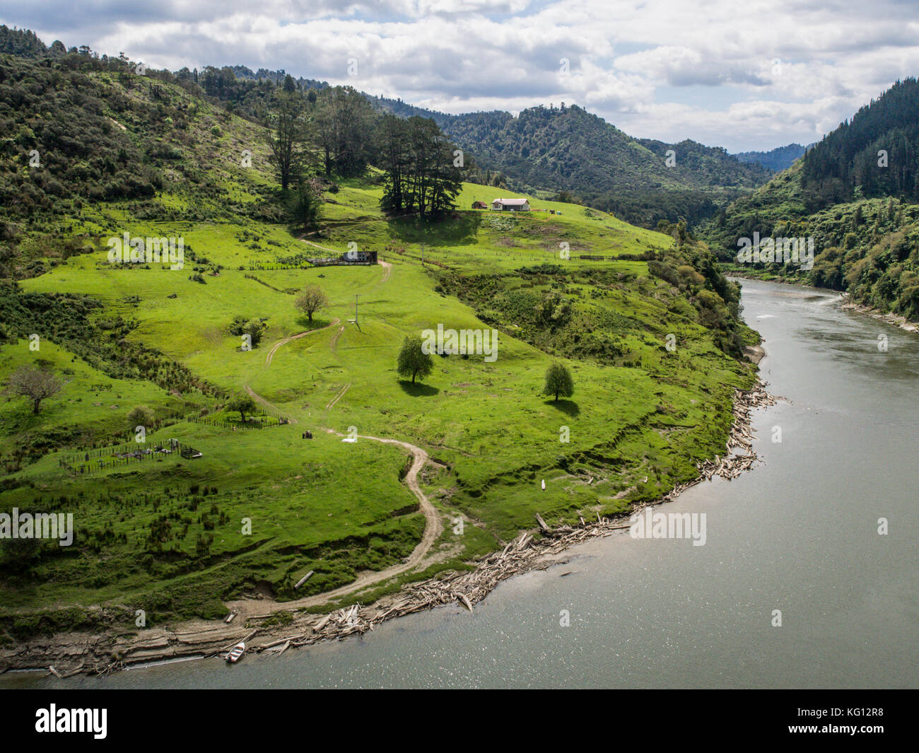 Ohinemutu, Te Ao Marama, Pipiriki, Whanganui River, New Zealand Stock ...