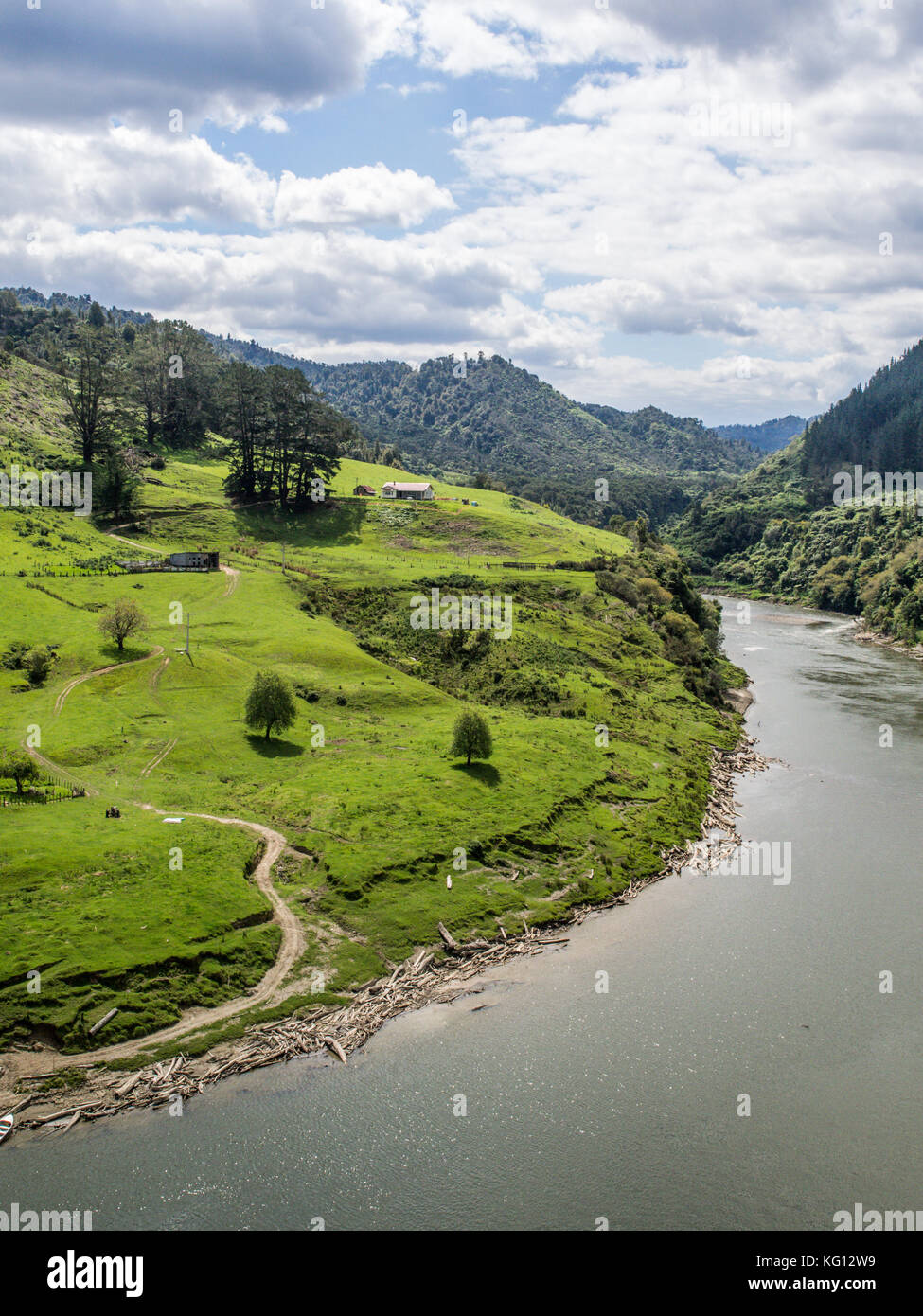 Ohinemutu, Te Ao Marama, Pipiriki, Whanganui River, New Zealand Stock ...