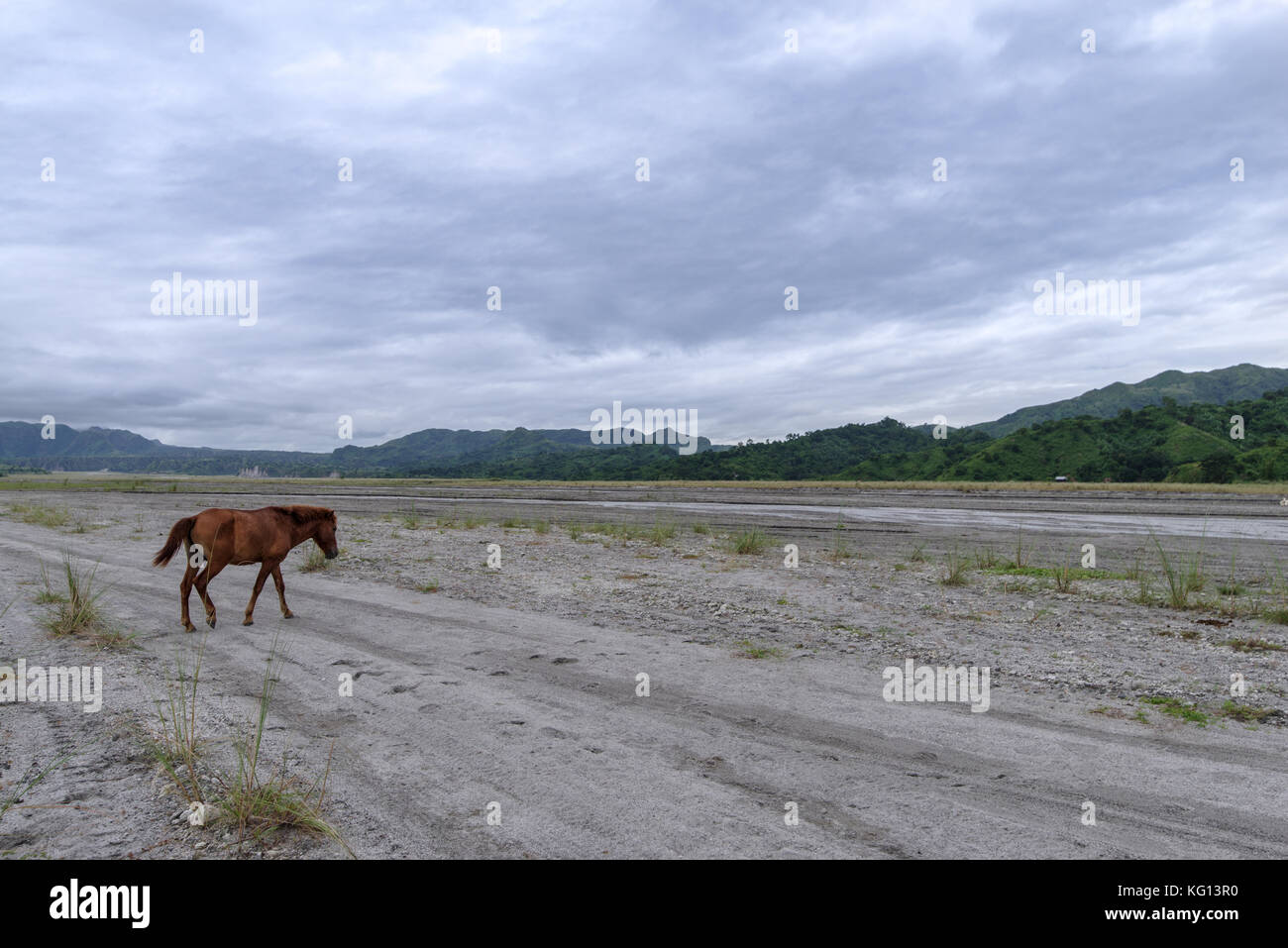 cloudy sky at Mt Pinatubo, Capas, Philippines Stock Photo - Alamy