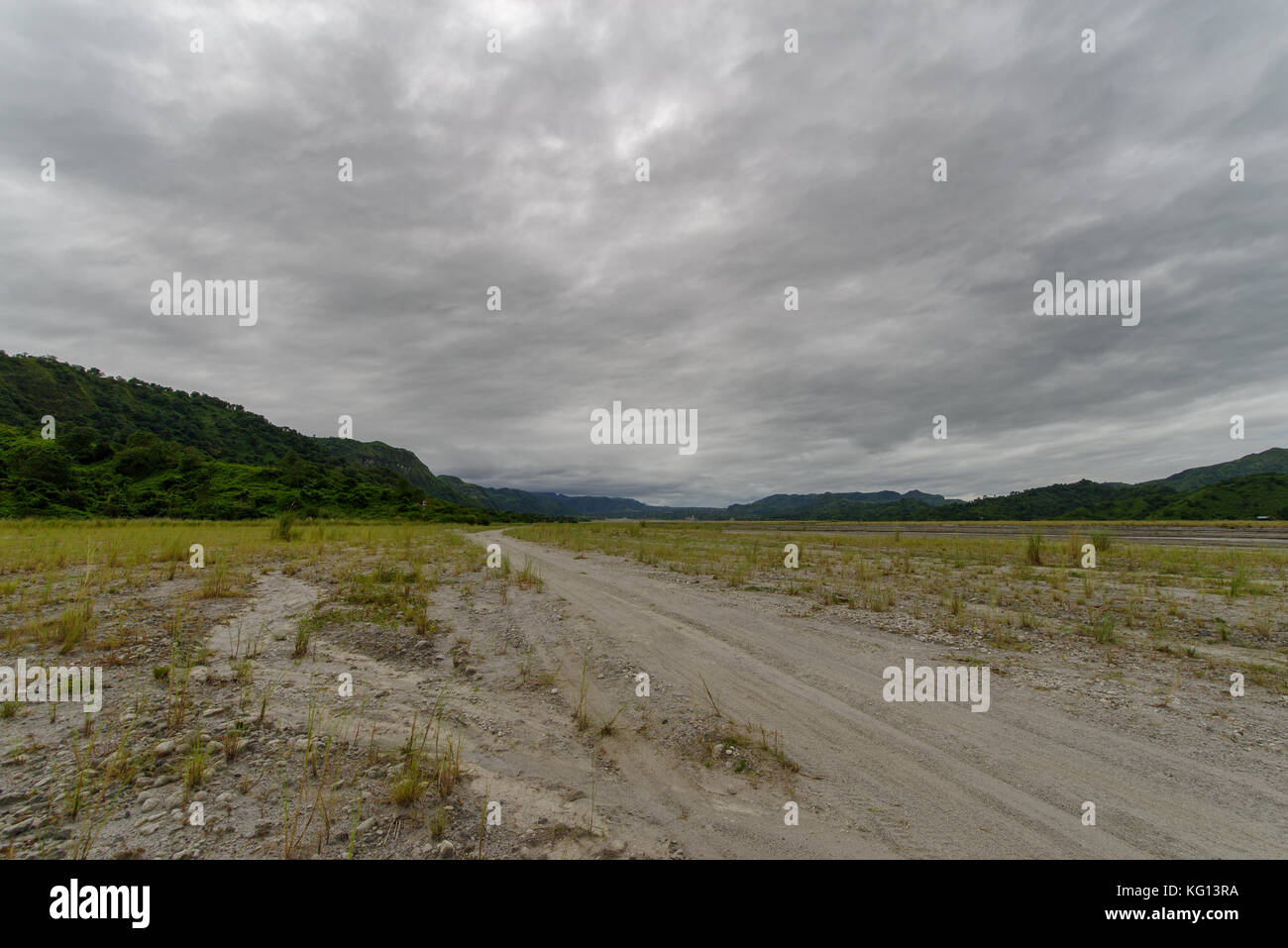 cloudy sky at Mt Pinatubo, Capas, Philippines Stock Photo - Alamy