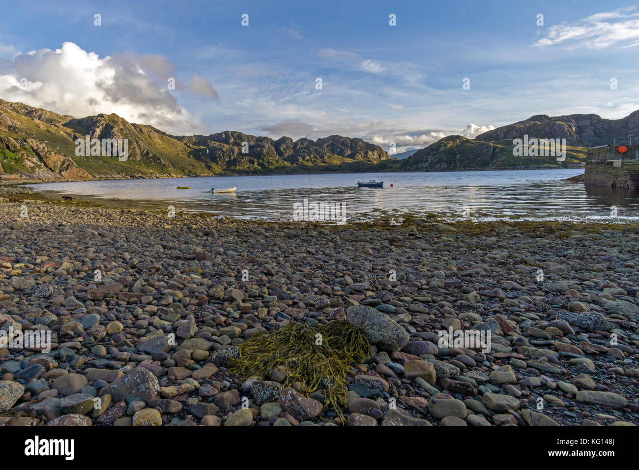 Diabaig pier hi-res stock photography and images - Alamy