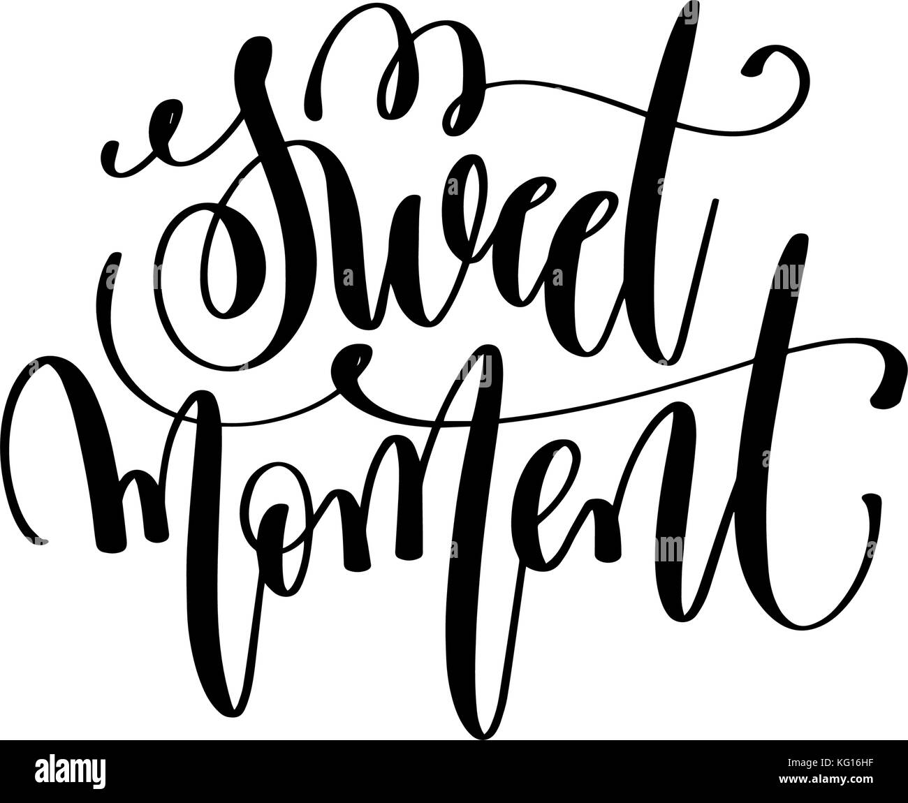 Moment of sweet Stock Vector Images - Alamy