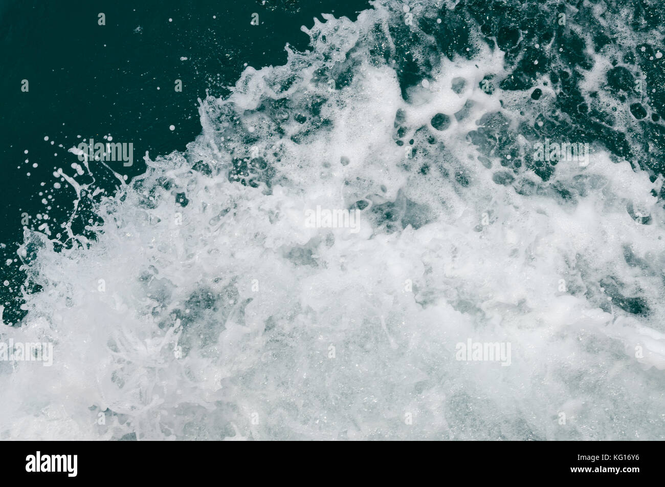 Close up blue water splash. water spray from the waves Stock Photo - Alamy