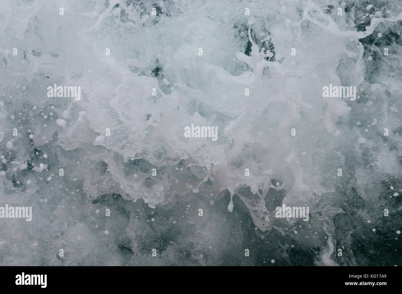 Close up blue water splash. water spray from the waves Stock Photo - Alamy