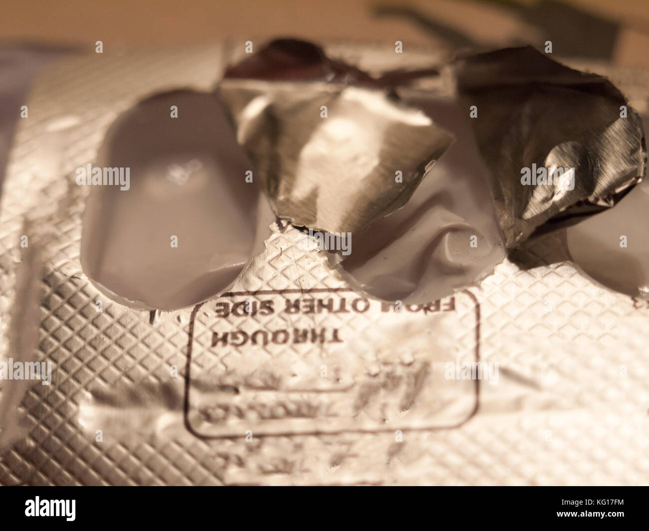 Empty paracetamol packaging hi-res stock photography and images - Alamy