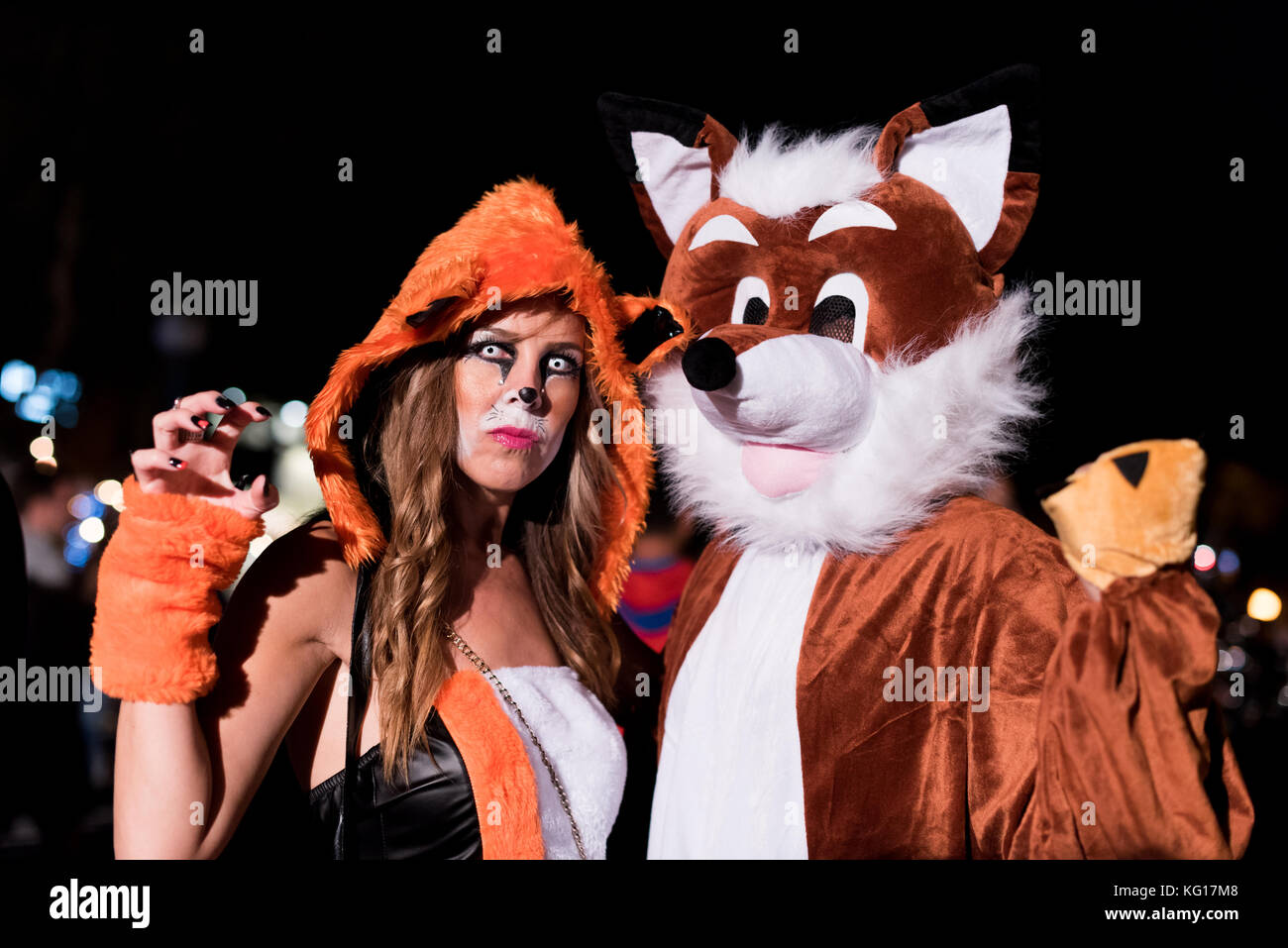 LOS ANGELES - OCTOBER 31: Halloween Parade in West Hollywood. October ...