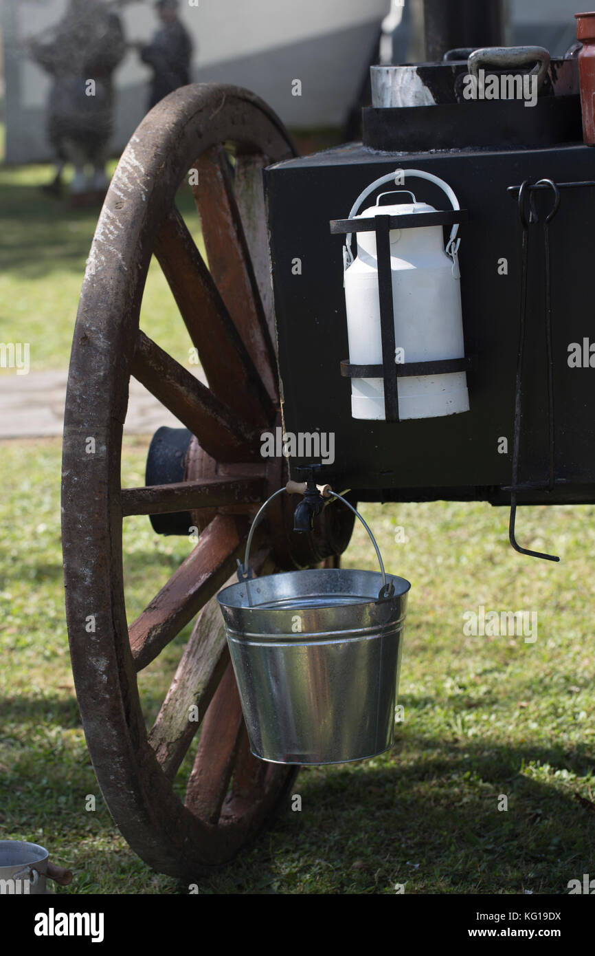 Milk cart hi-res stock photography and images - Alamy