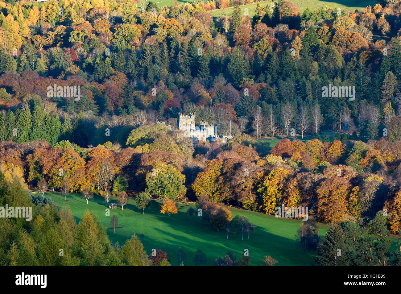 Taymouth Castle, Kenmore, Perthshire, Scotland Stock Photo - Alamy