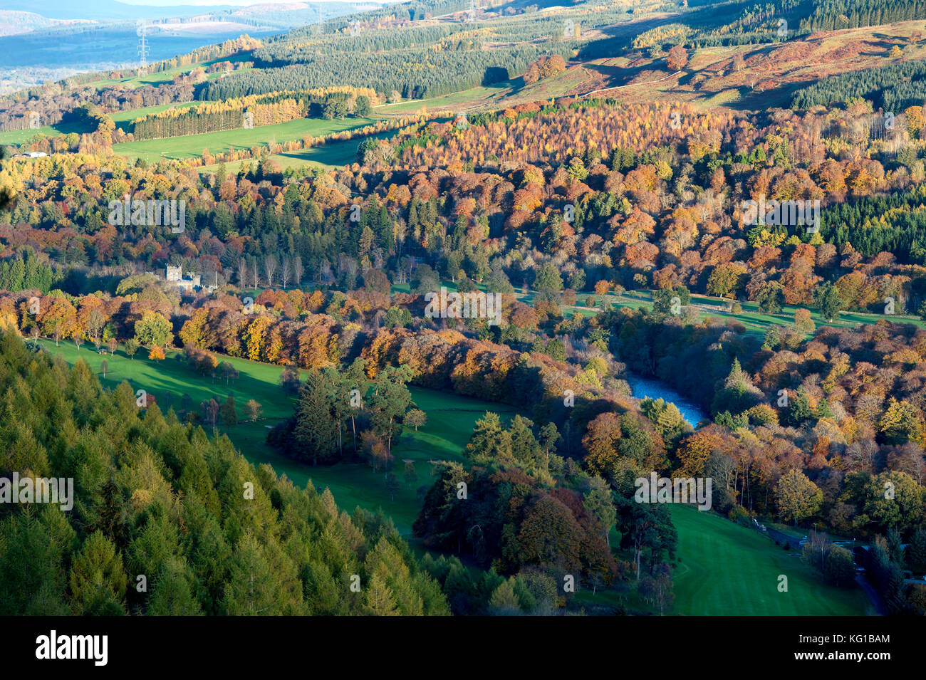 Taymouth Castle, Kenmore, Perthshire, Scotland Stock Photo - Alamy