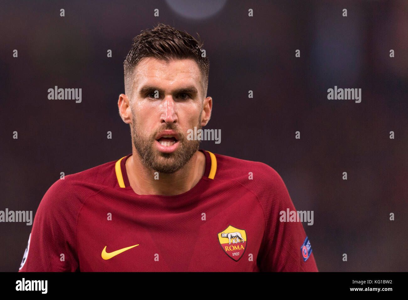 Rome, Italy. 31st Oct, 2017. Kevin Strootman (Roma) Football/Soccer ...