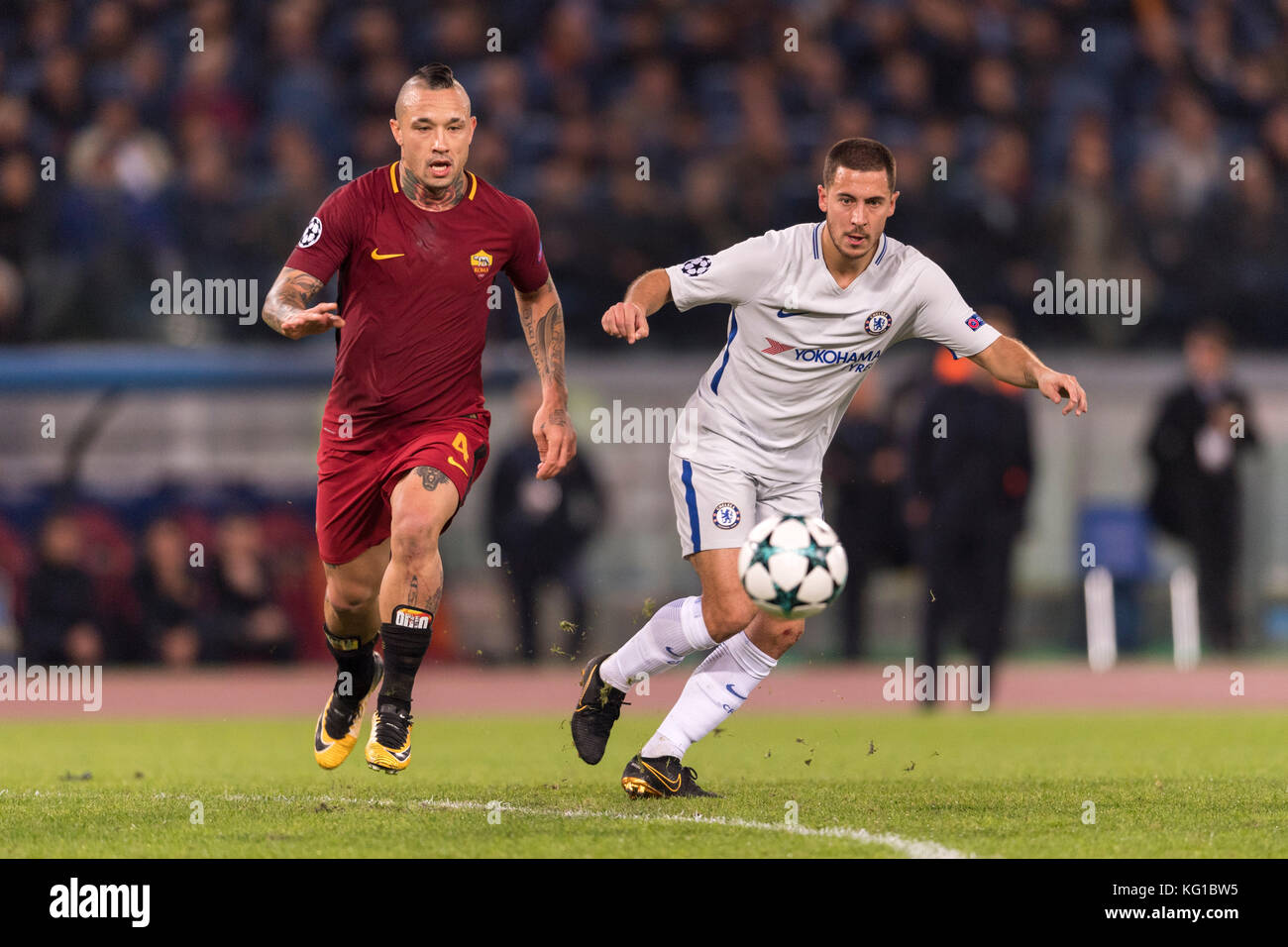 Soccer uefa champions league group roma chelsea stadio olimpico hi-res ...