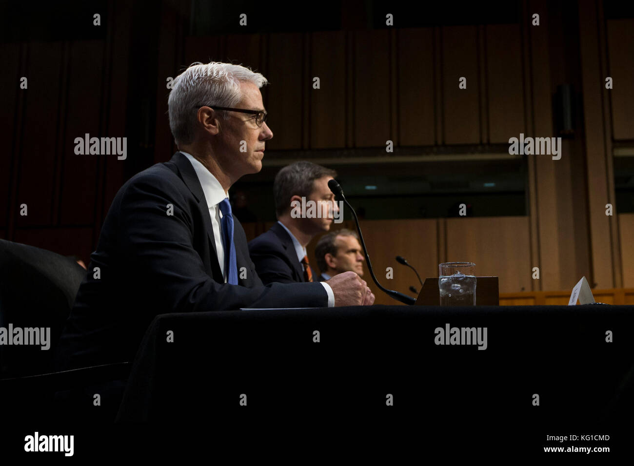 Washington, USA. 01st Nov, 2017. Facebook General Counsel Colin Stretch ...