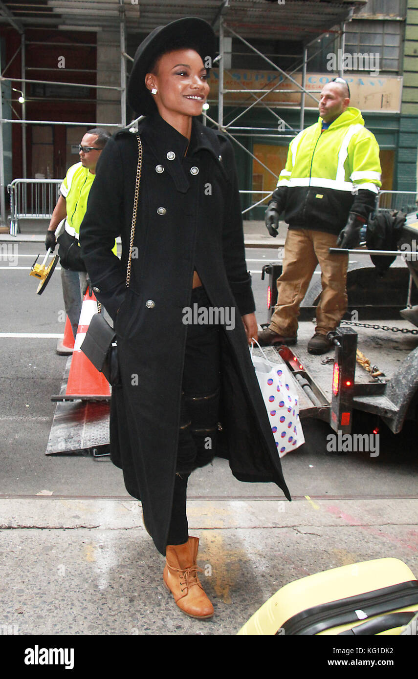 New York, NY, USA. 1st Nov, 2017. Iyonna Fairbank at Good Morning ...