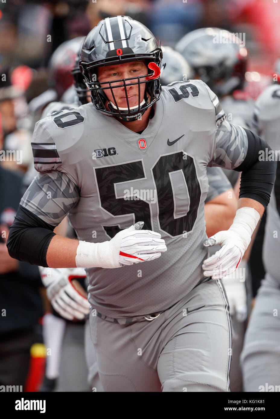 Ohio Stadium, Columbus, OH, USA. 28th Oct, 2017. Ohio State Buckeyes ...
