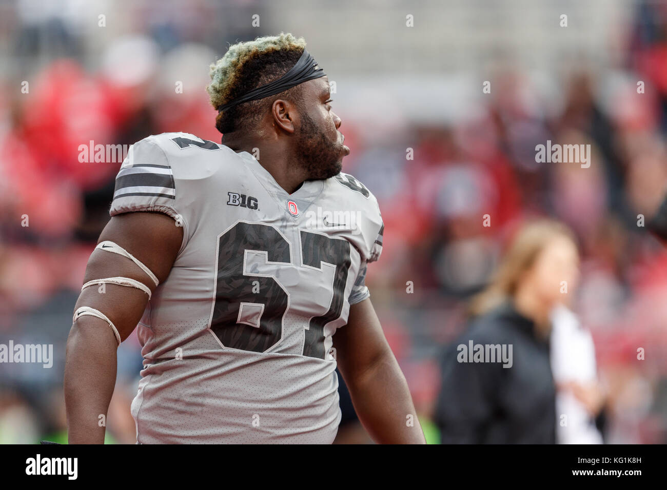 Ohio Stadium, Columbus, OH, USA. 28th Oct, 2017. Ohio State Buckeyes ...