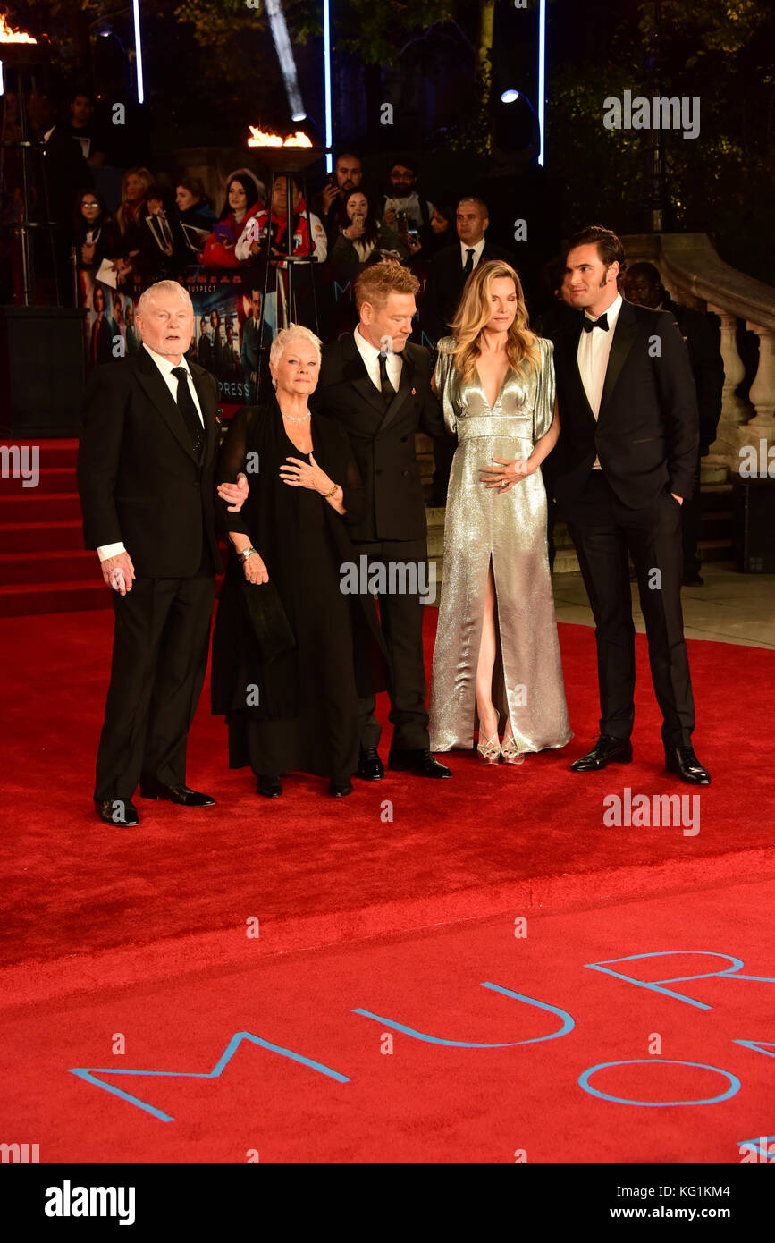 London, UK. 02nd Nov, 2017. Derek Jacobi,Dame Judi Dench,Kennneth ...