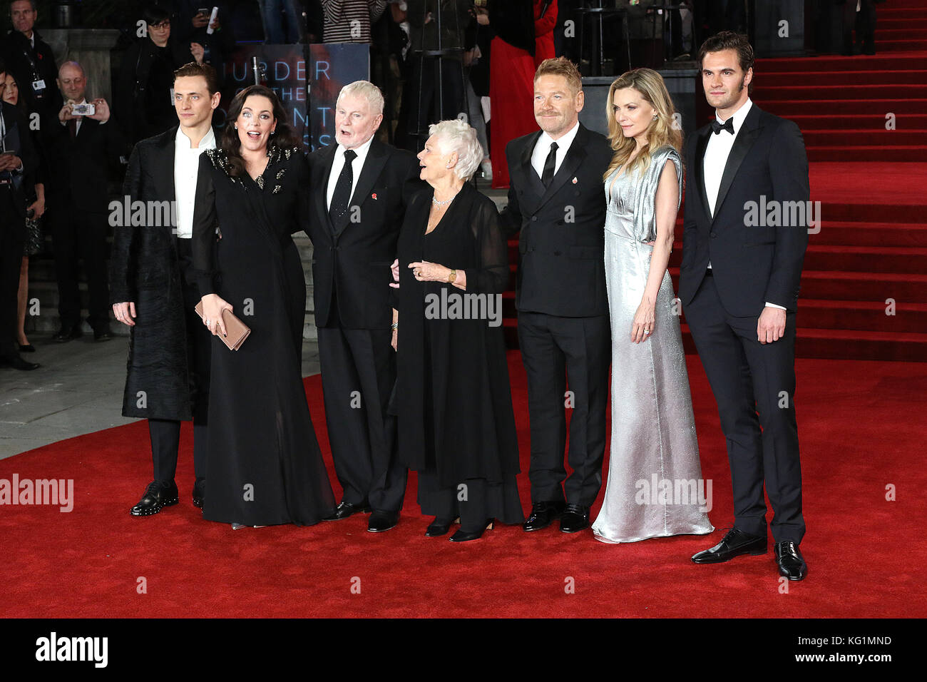 London, UK. 02nd Nov, 2017. Sergei Polunin, Olivia Colman, Derek Jacobi, Judi Dench, Kenneth ...