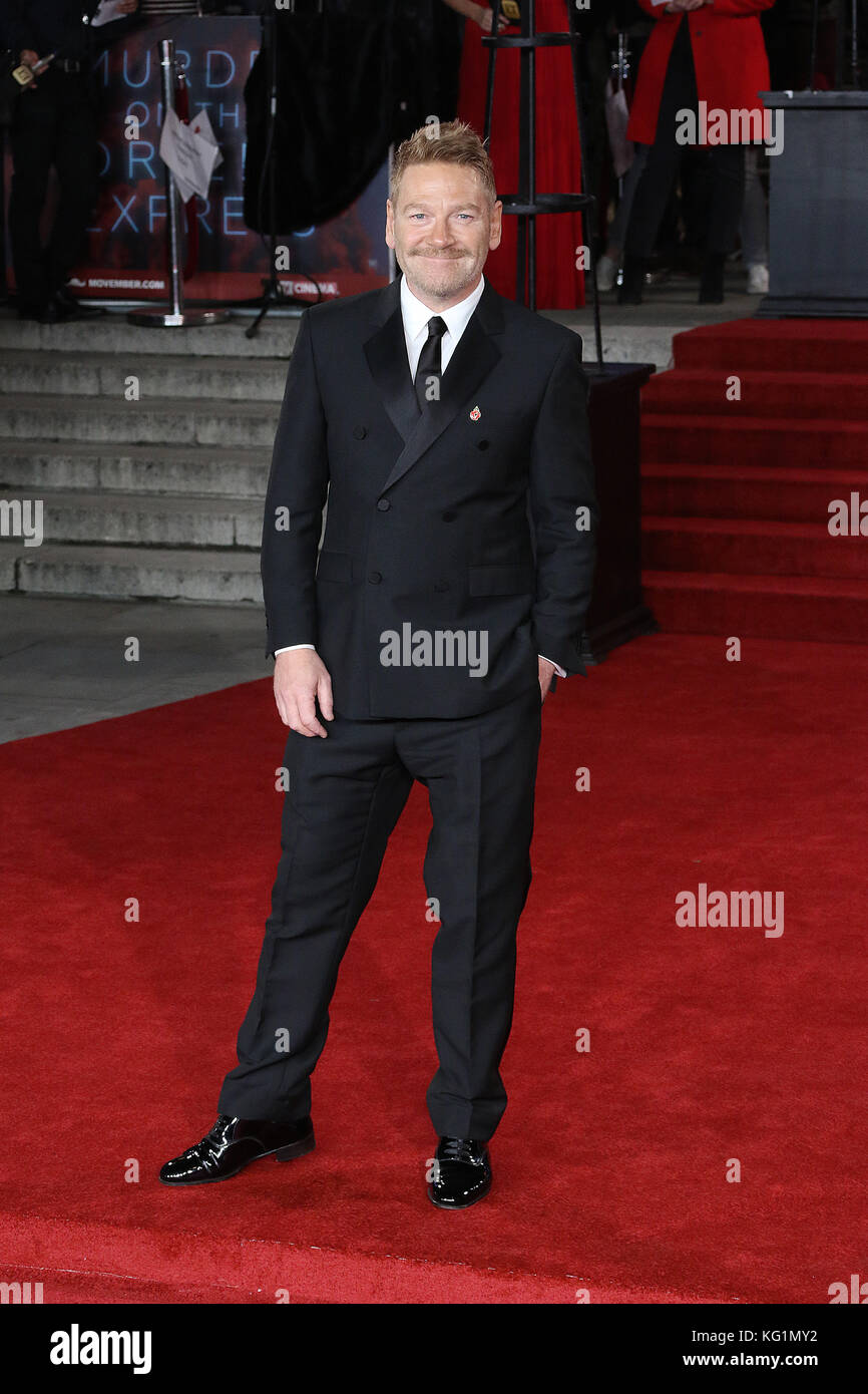 London, UK. 02nd Nov, 2017. Kenneth Branagh, Murder on the Orient ...