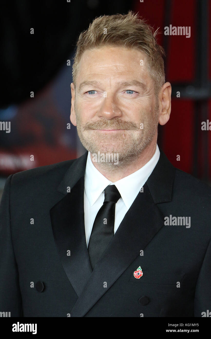 London, UK. 02nd Nov, 2017. Kenneth Branagh, Murder on the Orient ...