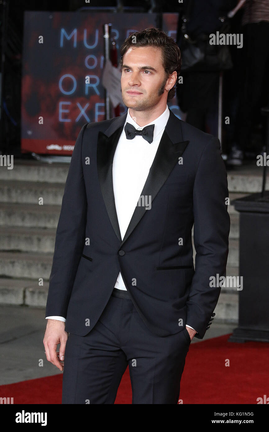 London, UK. 02nd Nov, 2017. Tom Bateman, Murder on the Orient Express ...