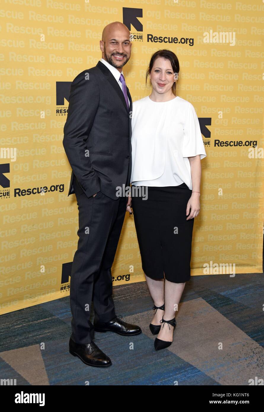 New York, NY, USA. 2nd Nov, 2017. Keegan-Michael Key, Elisa Pugliese at ...