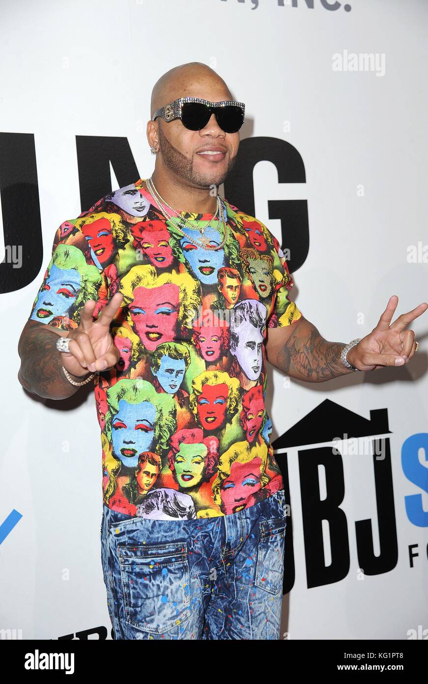 New York, NY, USA. 2nd Nov, 2017. Flo Rida at arrivals for Samsung ...