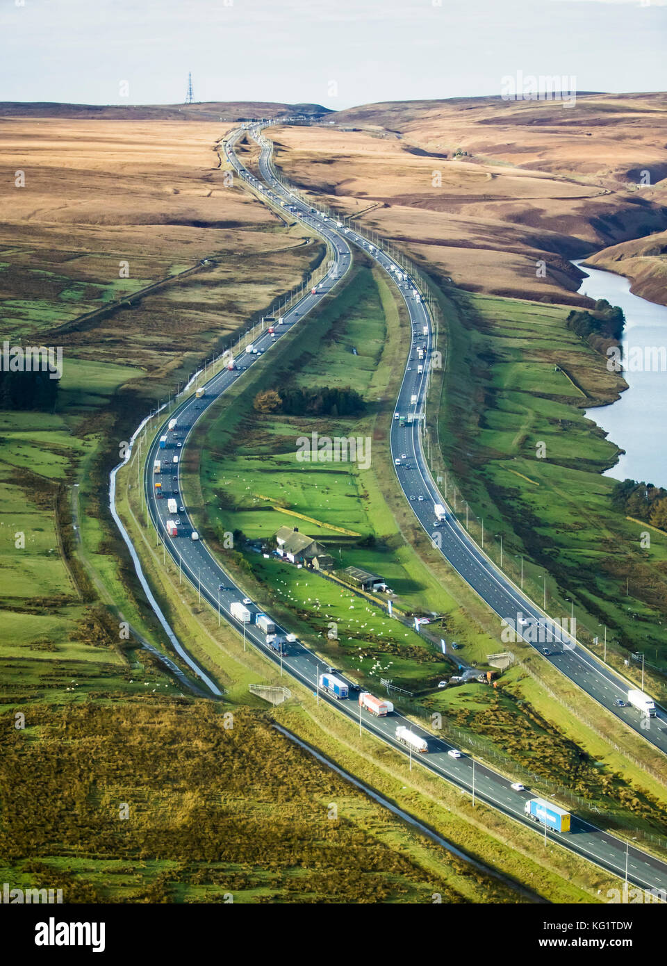 Stott hall farm m62 near hi-res stock photography and images - Alamy