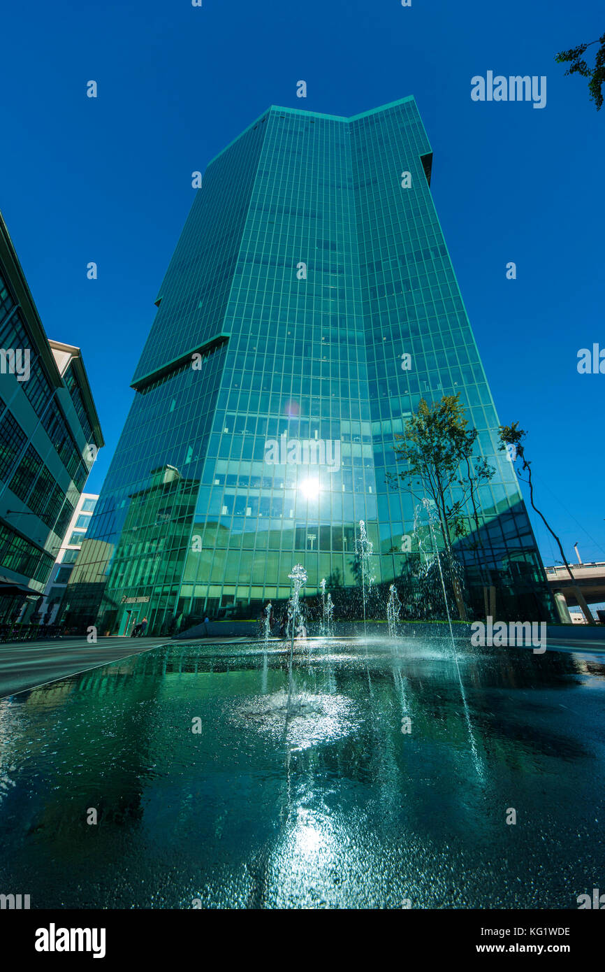 Glass prime tower zurich hi-res stock photography and images - Alamy