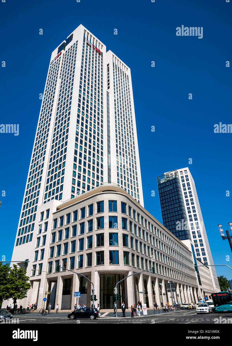 Frankfurt am Main : OpernTurm (UBS) - ParkTower Stock Photo - Alamy