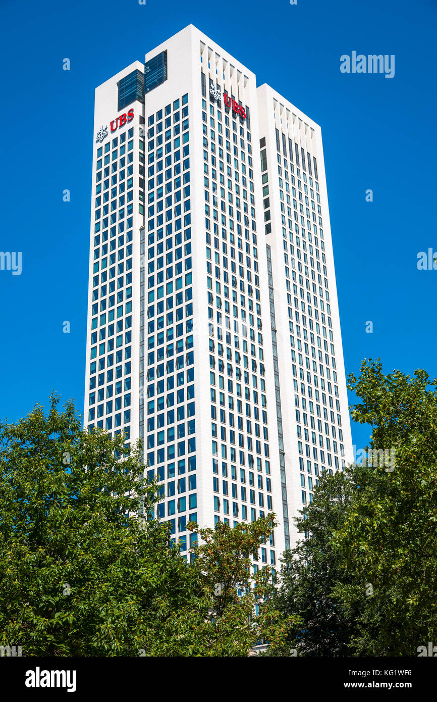 Frankfurt am Main : OpernTurm (UBS Stock Photo - Alamy