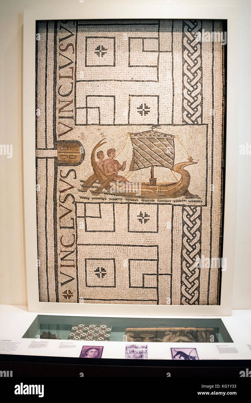 Mosaic flooring, The Roman World gallery, University of Pennsylvania ...