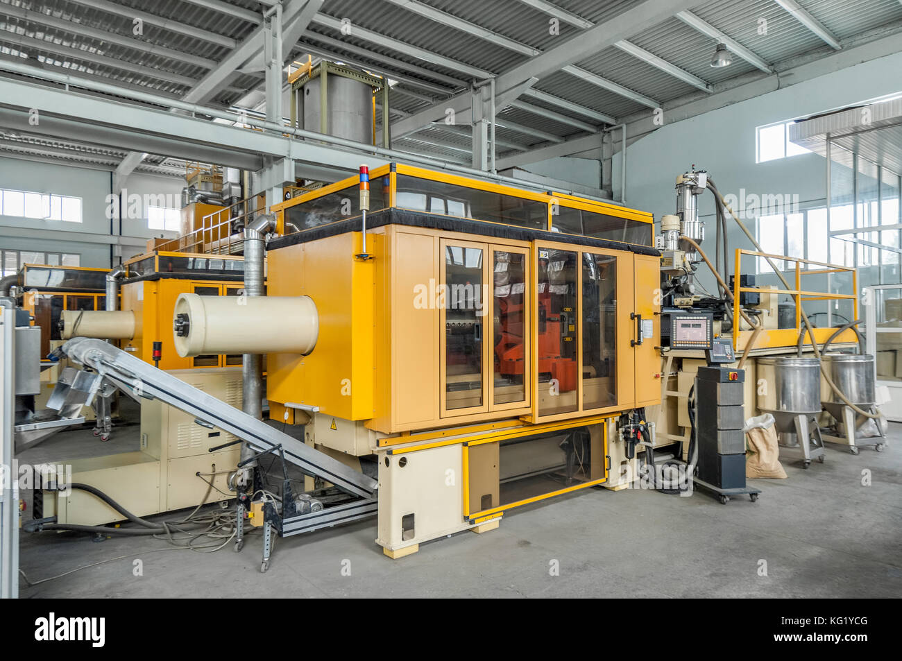 plant for the production of plastic parts. factory for the production ...