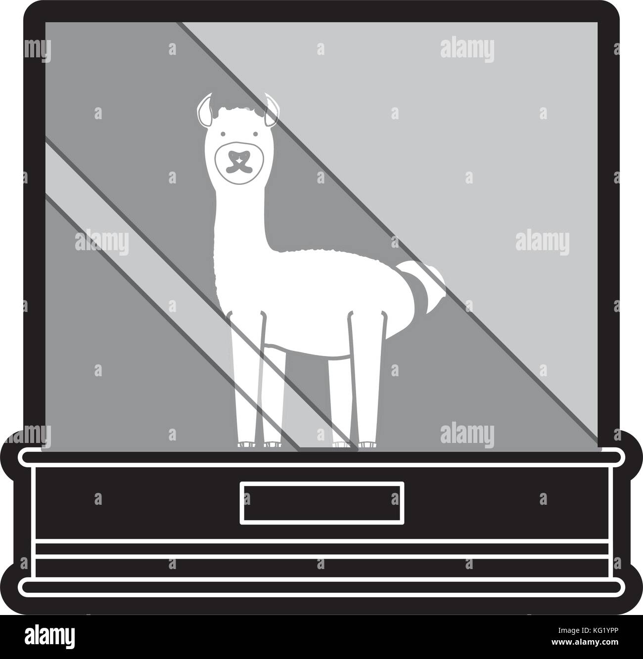llama vector illustration Stock Vector Image & Art - Alamy